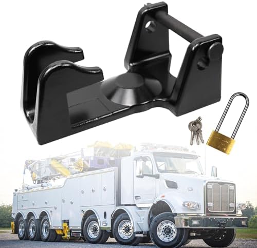 Amazon.com: RULLINE Gooseneck Trailer Coupler Locks EZ Lock Models TL ...