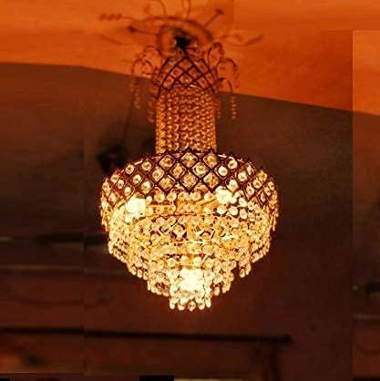 Buy Crystal Chandelier/Jhoomar/Jumar Ceiling Hanging Pendant for Dining ...