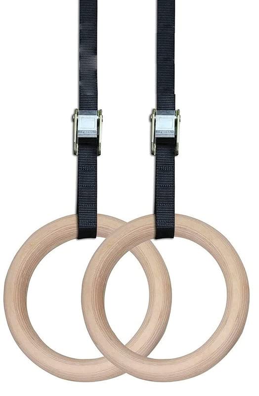 BW Gymnastics Rings + (Free Hand Gripper) | Roman Ring with Straps ...