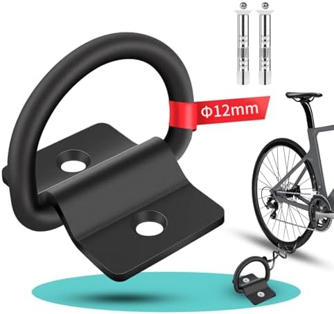 Atom Motorcycle Ground Anchor Heavy Duty Strong Steel Motorbike Floor ...