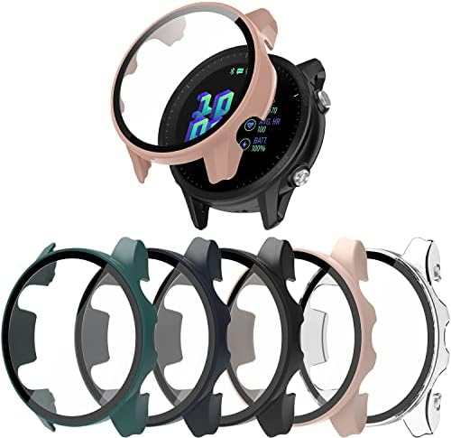 Amazon.com: [5-Pack] Case with Tempered Glass Screen Protector ...