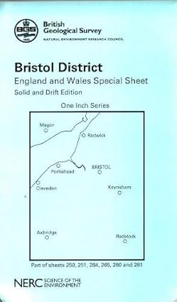 Bristol District (Solid & Drift geology map): Amazon.co.uk ...
