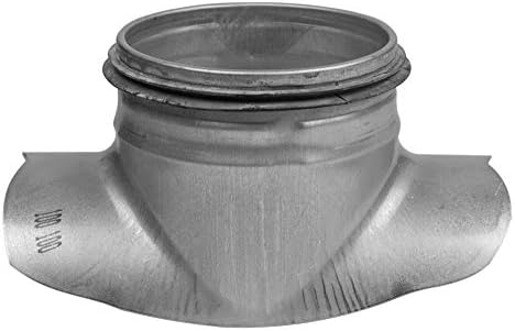 Duct Outlet 90 Degree Saddletap Round HVAC (6") to fit on 10" - Amazon.com