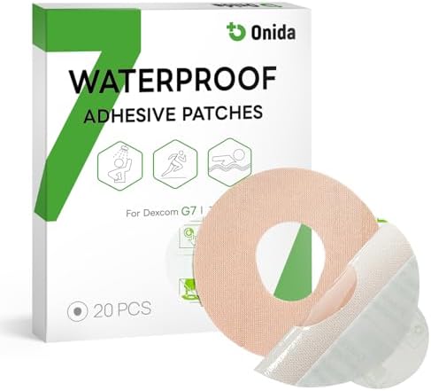 Amazon.com: Onida Dexcom G7 Adhesive Patches 20PCS Over Patches for ...