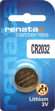 Buy 2X Renata CR2032-MFR 3V Lithium Coin Battery Pressure Contacts PC ...