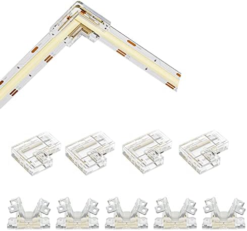 Amazon.com: ENQIMAOYI COB LED Strip Connector 4Pcs 3 Pin 8mm ...