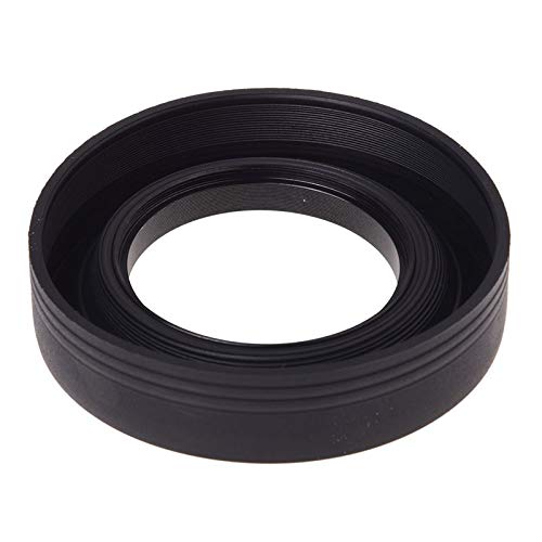 PRAV® 58mm Three Way Soft Rubber Lens Hood for Digital Film Camera L4H6 ...