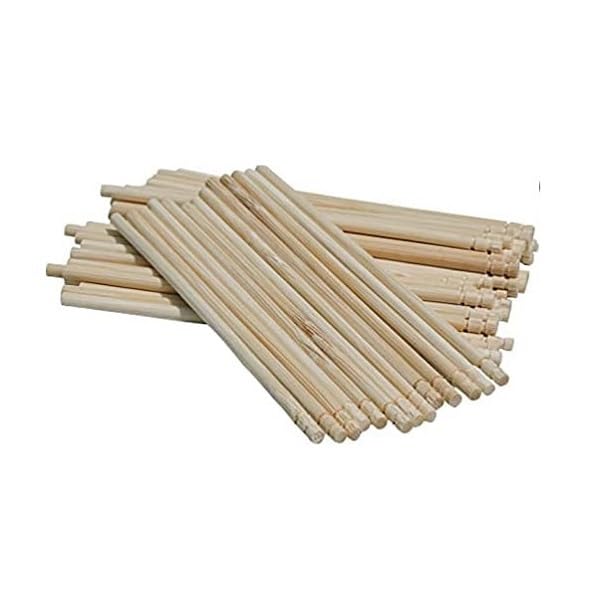 Buy Wooden Disposable Hot & Cold Beverage Straw Stirrer Sticks-(8" inch ...