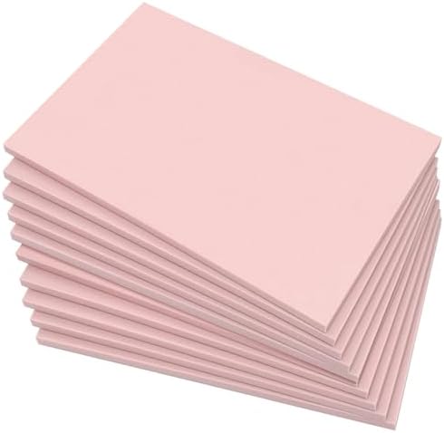 Amazon.com: SGHUO 8 Pcs 4"x6" Pink Rubber Carving Blocks Linoleum Block ...