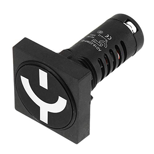 SRS Square Indicator Red Green Two-Color Indicator Light : Amazon.in ...