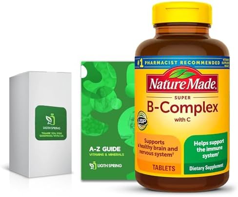 Amazon.com: Super B-Complex with C, 460 Tablets with Exclusive Vitamins ...
