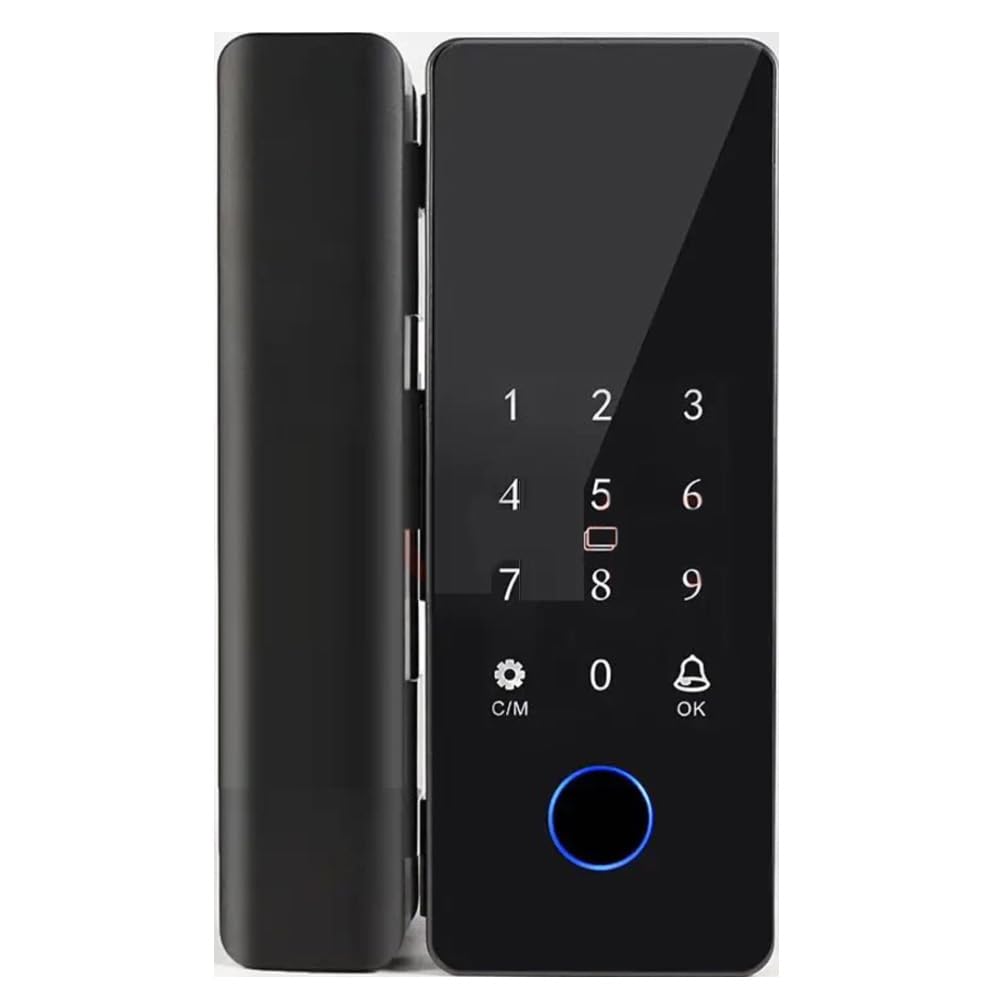 Amazon.com: Smart Glass Door Lock (KB170A, Lock Automatically, 5 Ways ...