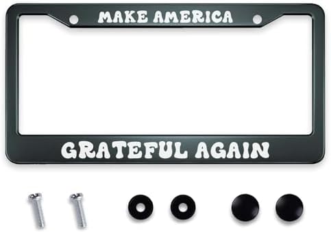 Amazon.com: Have a Grateful Day License Plate Frame Dancing Bears and ...