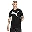 Puma Polyester Men's Printed Regular T-Shirt (58672401 Black XS ...