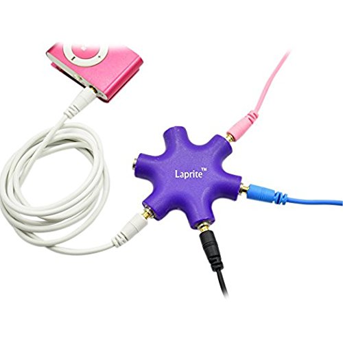 VRON 5 Port Multi Headphone Splitter for Mobile, Smartphones & Laptops ...