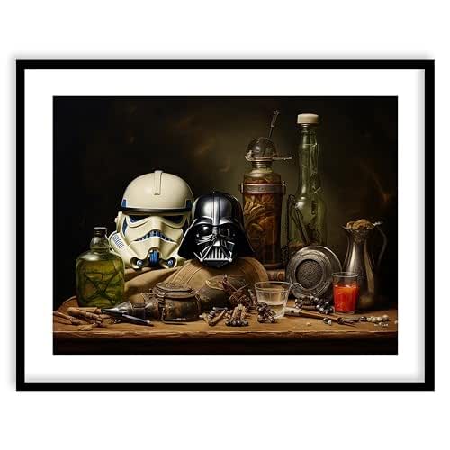 Amazon.com: Star Wars Inspired Vintage Still Life Prints - Premium ...