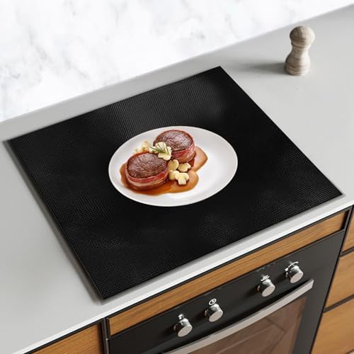 Tapis de Cuisson en Silicone pour Plaque Induction, 52x61cm Plaque de ...