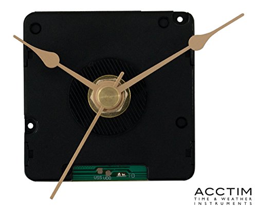 12.8mm Radio Controlled Clock Movement Module with Hands UK MSF Time ...