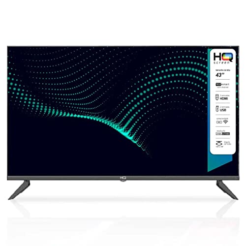 [𝗢𝗙𝗘𝗥𝗧𝗔] Smart TV 43' Full HD, HDR, tela sem bordas, Android 11, design ...
