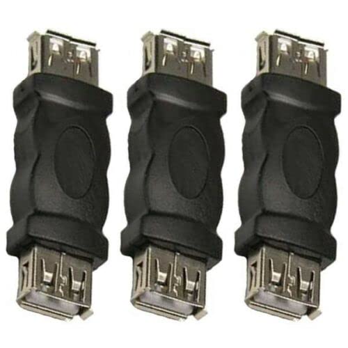 TUDIN 3X USB A Female to USB A Female Gender Changer Coupler Joiner ...