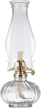 DLSixYi Large Vintage Clear Oil Lamps For Indoor Use Home Decor ...