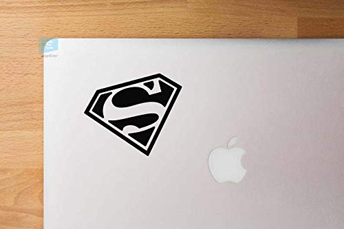 SIGN EVER Superman Logo Stickers for Laptop Skin 15.6 14 13 Inches and ...