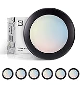 Amazon.com: ASD 12 Pack LED Disk Lights 6 Inch, 15W 5CCT 2700K-5000K ...