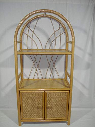 Rattanregal Rundbogen ☀ +++ 2024 - rattan-paradies.de