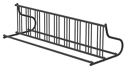 Amazon.com: Bike Rack, 2-Sided, 18-Bike, 110 in., Black : Sports & Outdoors