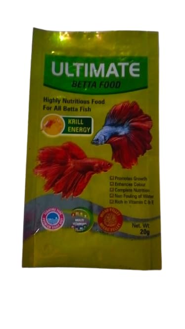 Ultimate Fish Food for Aquarium with 40% Protien | Aquarium Fish Food ...