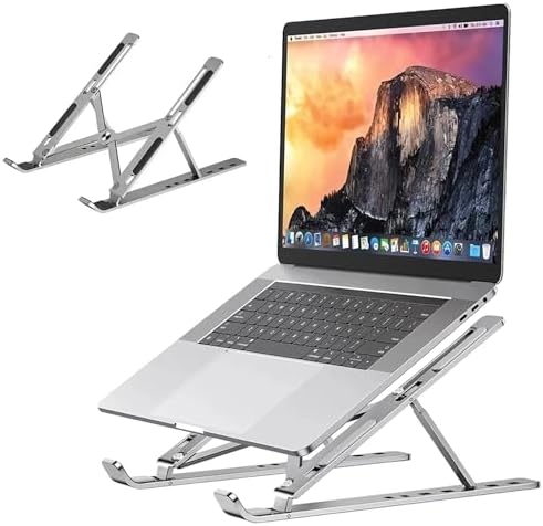 Suporte De Notebook De Alumínio Ajustável Para Notebook De 6 Ângulos ...