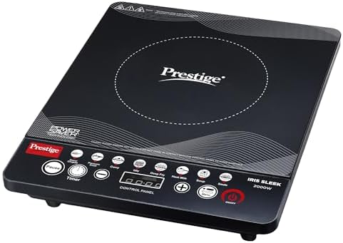 Buy Prestige PDIC 3.0 Double Induction Cooktop(3200W, Black, 2 Burner ...