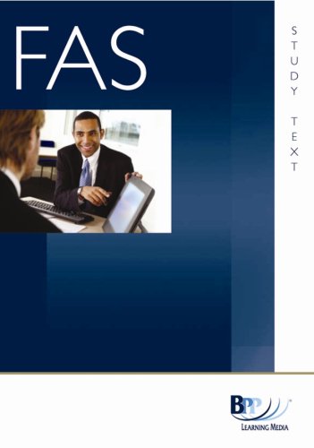 FAS - [ApEx H1] Investment and Financial Advice Cii: CF5; Sii: IFA 4 ...