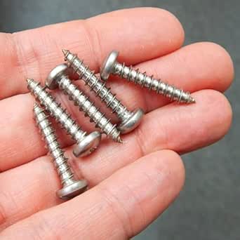 RV Exterior Screws #10 x 1" Stainless Steel 120 Pack Phillips Drive ...