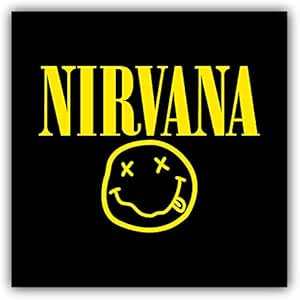 Amazon.com - Nirvana - Waterproof Sticker Decal Car Laptop Wall Window ...