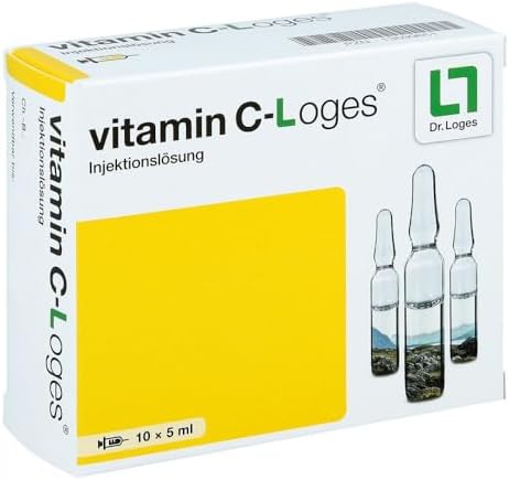 Vitamin C Loges 5 ml Solution for Injection 10 x 5 ml : Amazon.de ...