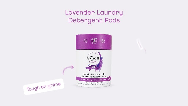 Watch Aspen Clean Lavender Laundry Pods on Amazon Live