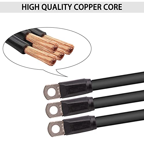 Snapklik.com : CLUBRALLY EZGO RXV 2 Gauge Battery Cable Set