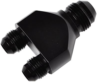 Amazon.com: AC PERFORMANCE Aluminum Y Block Splitter Fuel Fitting Male ...