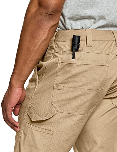 Snapklik.com : Mens Ripstop Work Pants, Water Resistant Tactical Pants ...