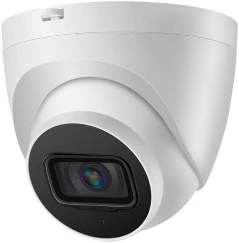 Amazon.com : 8MP 4K Dual Lens Poe IP Security Camera 180 Degree ...