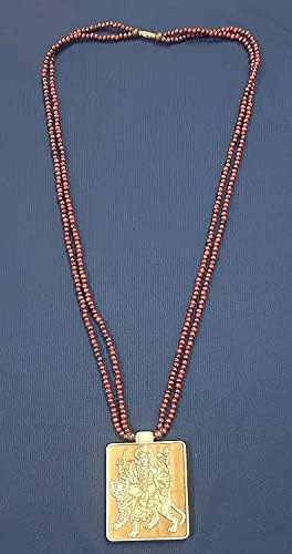 Buy Vrindavan Shopi Shri Durga Mata Idol Locket With Chandan Mala For ...