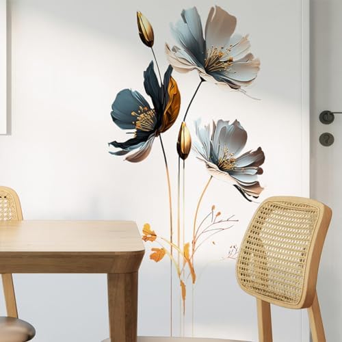 Amazon.com: cjzls Spring Wall Decals Spring Flowers Butterfly Wall ...