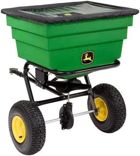 Amazon.com : John Deere Pull Type Spin Spreader - 175-lb - LP25354 ...