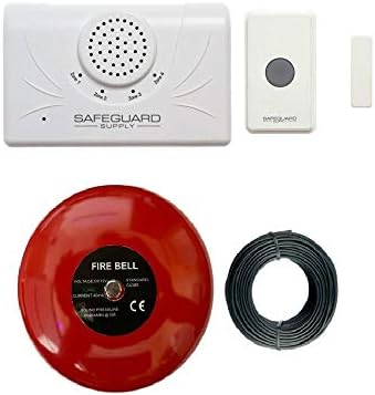 MILTON'S BELLS - Doorbell and Wireless Chime Kit including Pushbutton ...