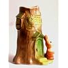 c1960+ Eastgate pottery Withernsea fauna tree house vase with rabbit ...