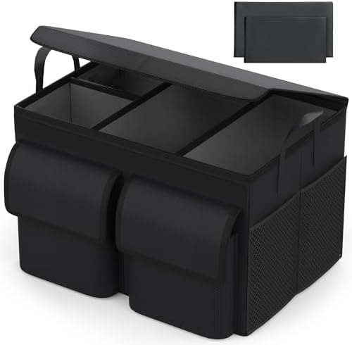 Amazon.com: PIPTang Trunk Storage Organizer with Lid, 35cm Small 36L ...
