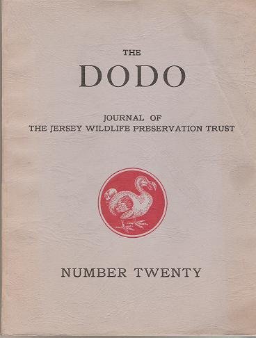 The Dodo: Journal of Jersey Wildlife Preservation Trust: Amazon.co.uk ...