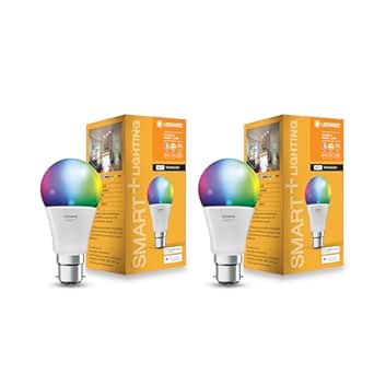 LEDVANCE 9W Smart Wi-Fi B22d LED Lamp | 16 Million Colors | Shades of ...