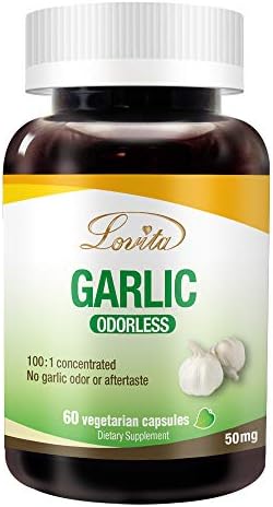 Amazon.com: Complete Natural Products Organic Garlic Capsules - 520mg ...